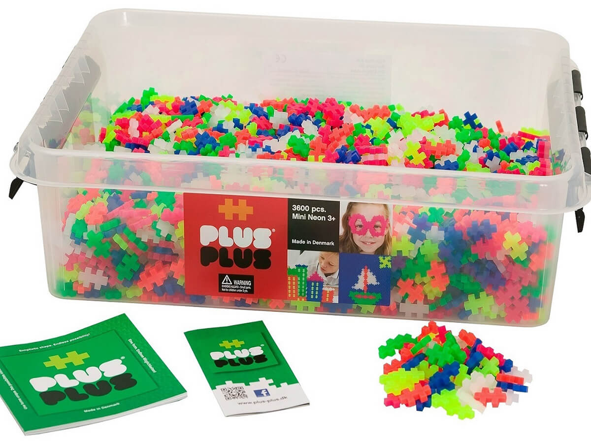 Plus Plus Neonfarben | Kindergartenbedarf HAIDIG Online-Shop