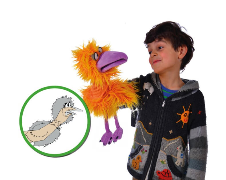 Living Puppets Handspieltier Geier Django