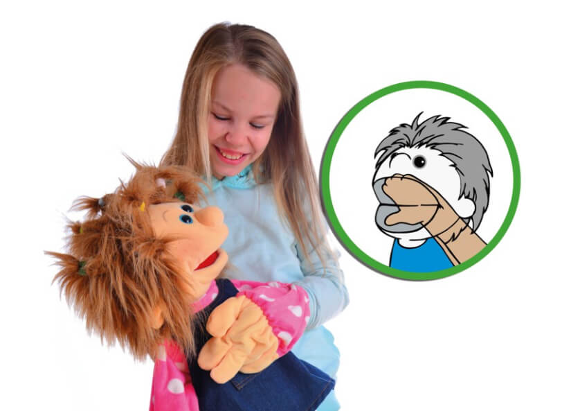 Handpuppe Ilselotte Keksberg 45 cm